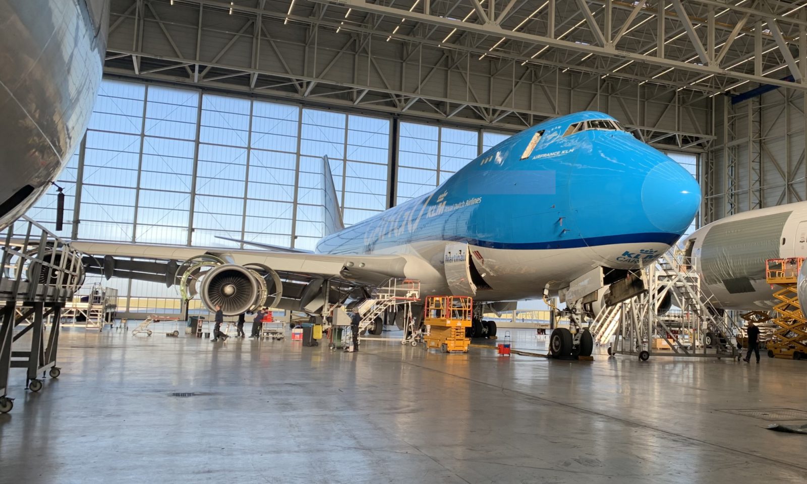 Stage bij Hangar 901 Aircraft Maintenance GmbH op Frankfurt-Hahn ...